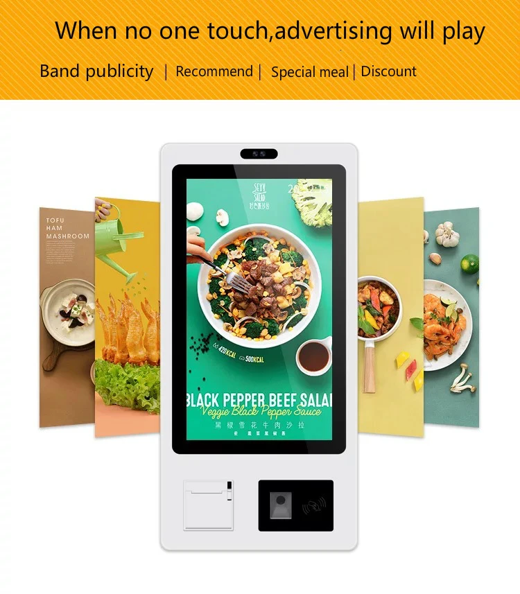 Gas Station Self Checkout Service Machine Touch Screen Kiosk Pos/nfc ...