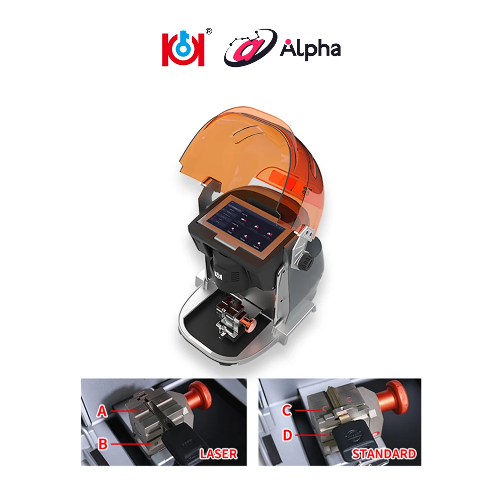 New All In One Alpha Automatic Key Cutting Machine - Buy Key Cutting ...
