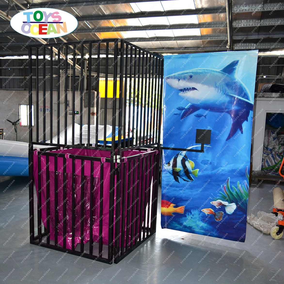 Adult Water Splash Games - Dunk Tank Dunking Machine Booth