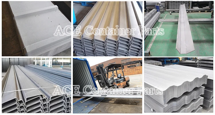 3mm Corten Steel Top Side Rail ISO Dry Shipping Container Parts