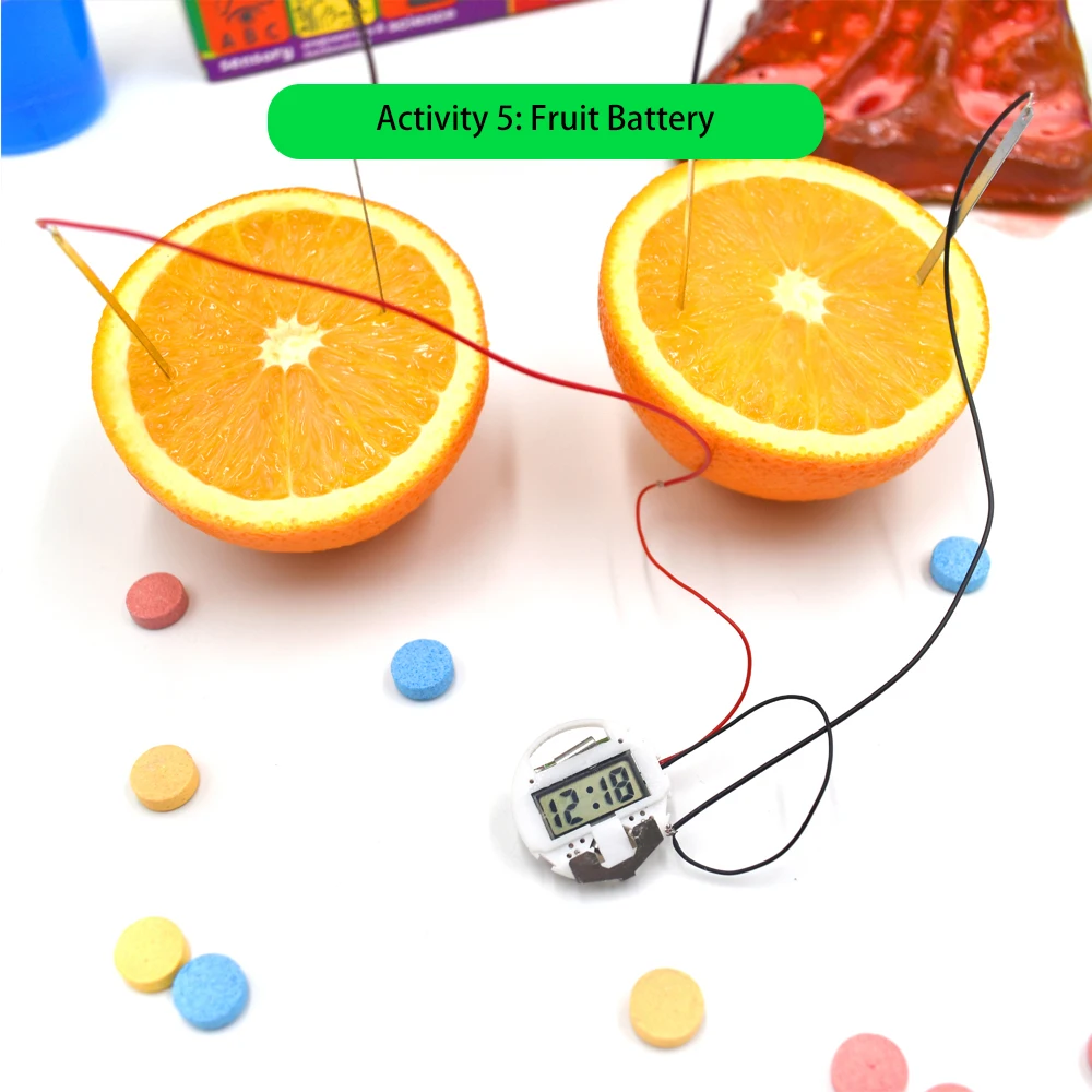 Fruit Power Battery - Educational DIY Science Toy for Kids