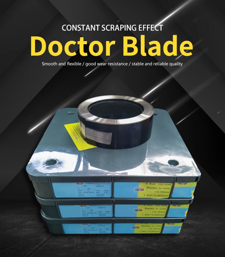 Factory Price Doctor Blade Ink Scraper in Printing Machine Parts ...