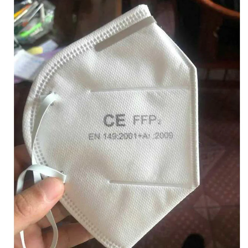 Disposable N95 Mask PM2.5 Anti Air Pollution Face Mask Breathable ...