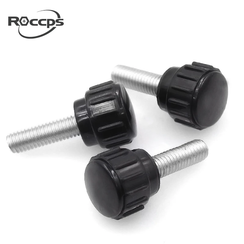Plastic Fabrication Knurled Knob Plastic Thumb Screw Fastener Thumb Screw - Buy Plastic Head ...