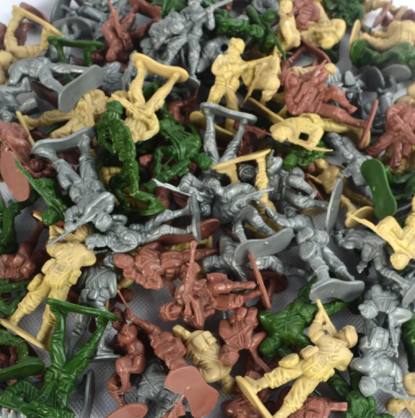 100PCS Army Truck Toy Army Soldier Men Toy Set for Kids