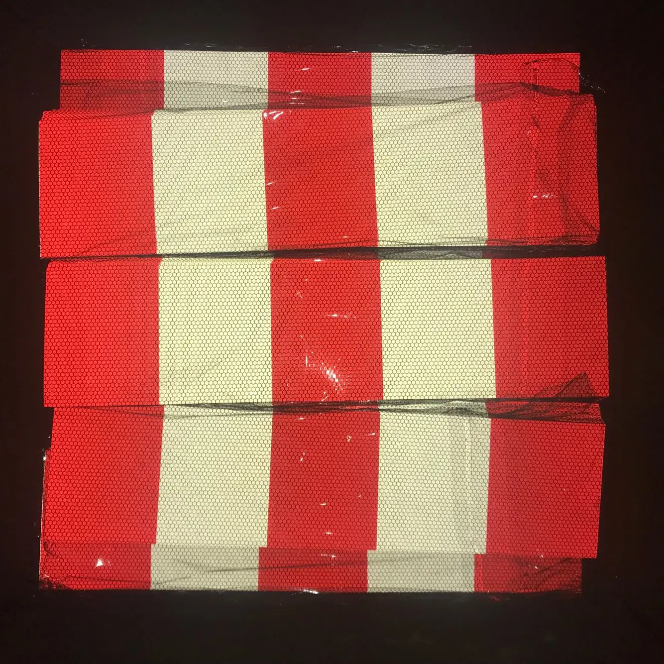 Dot-c2 Red White Vehicle Reflective Tape Reflectorized Sticker - Buy ...