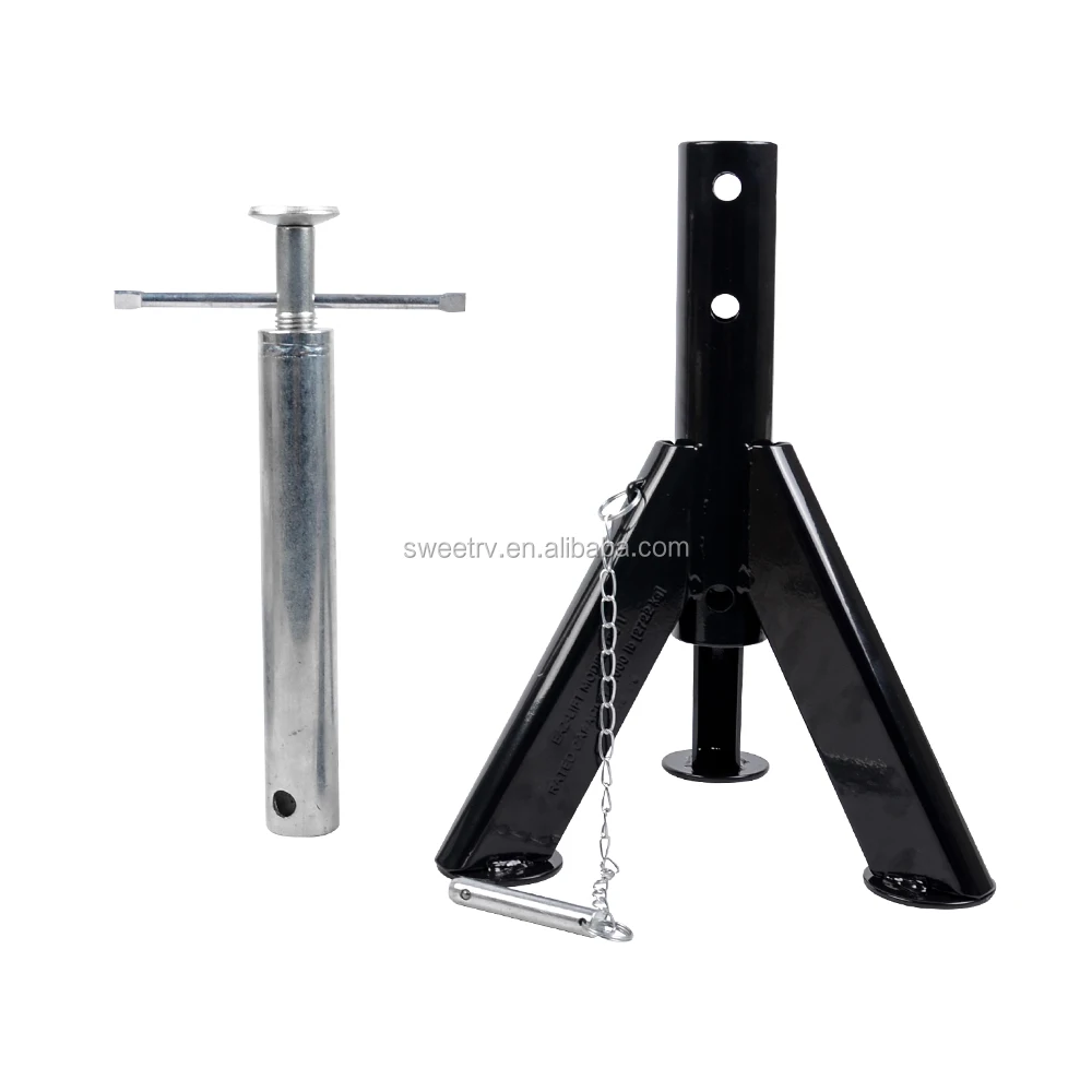Heavy Duty Trailer Jack Telescopic Stabilizing Jack Extend From 16" To ...