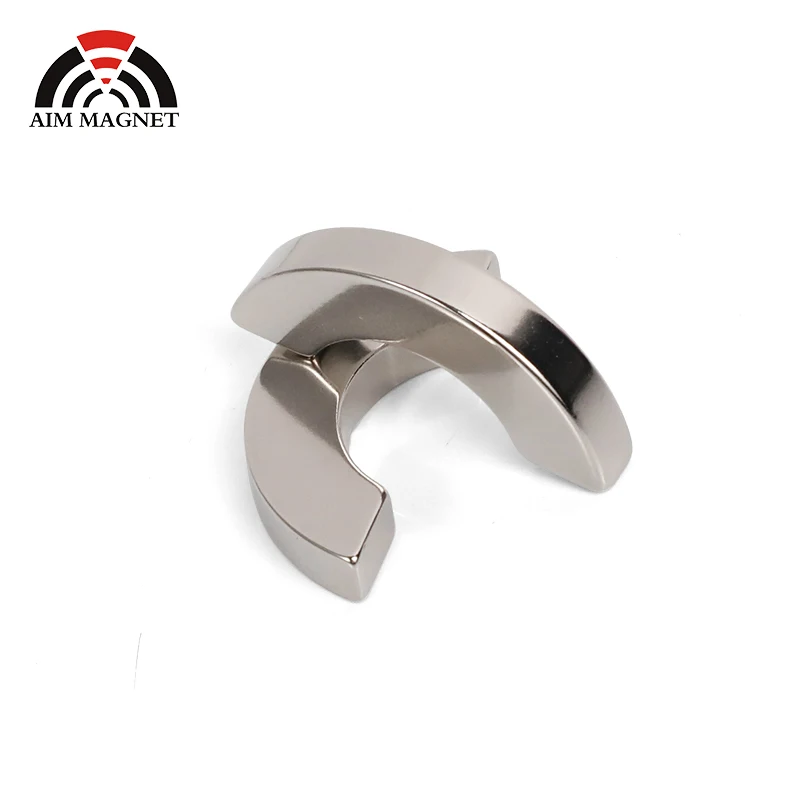 C Shaped Half Round Arc Shape Neodymium Magnet - Buy Half Round Magnet ...