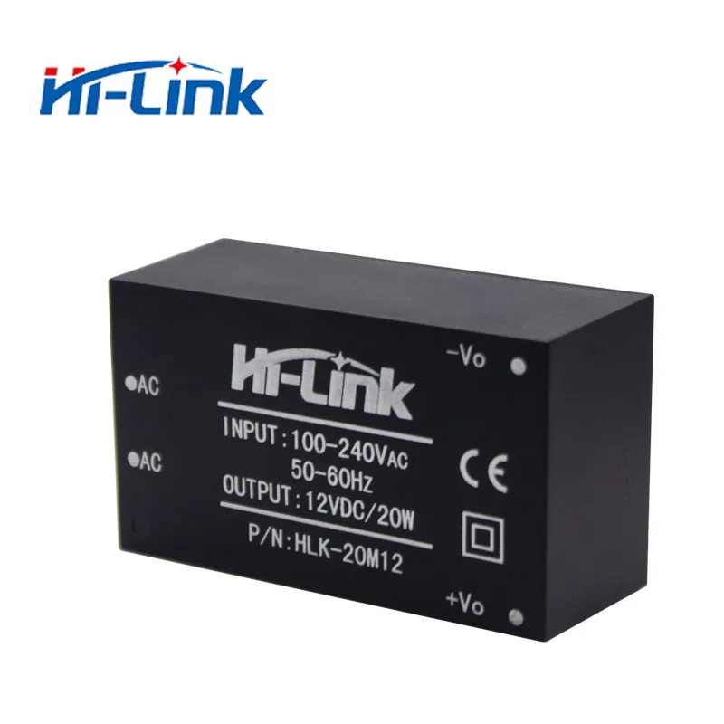 Hilink Ac Dc Circuit Converter Power Module Hlk-20m12 220v To 12v 20w ...