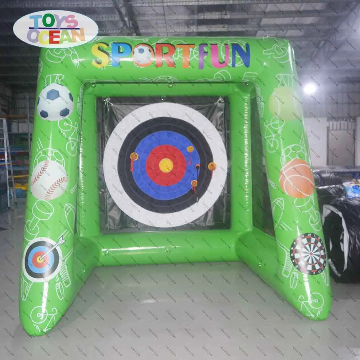 Inflatable Penalty Football Shootout Soccer Kick Tag Goal Game - Buy ...