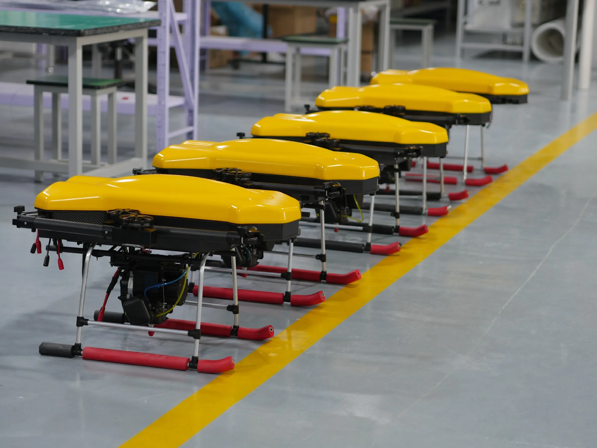 Hc-330h Four-rotor Hybrid-electric Drone And Uav For Surveying ...