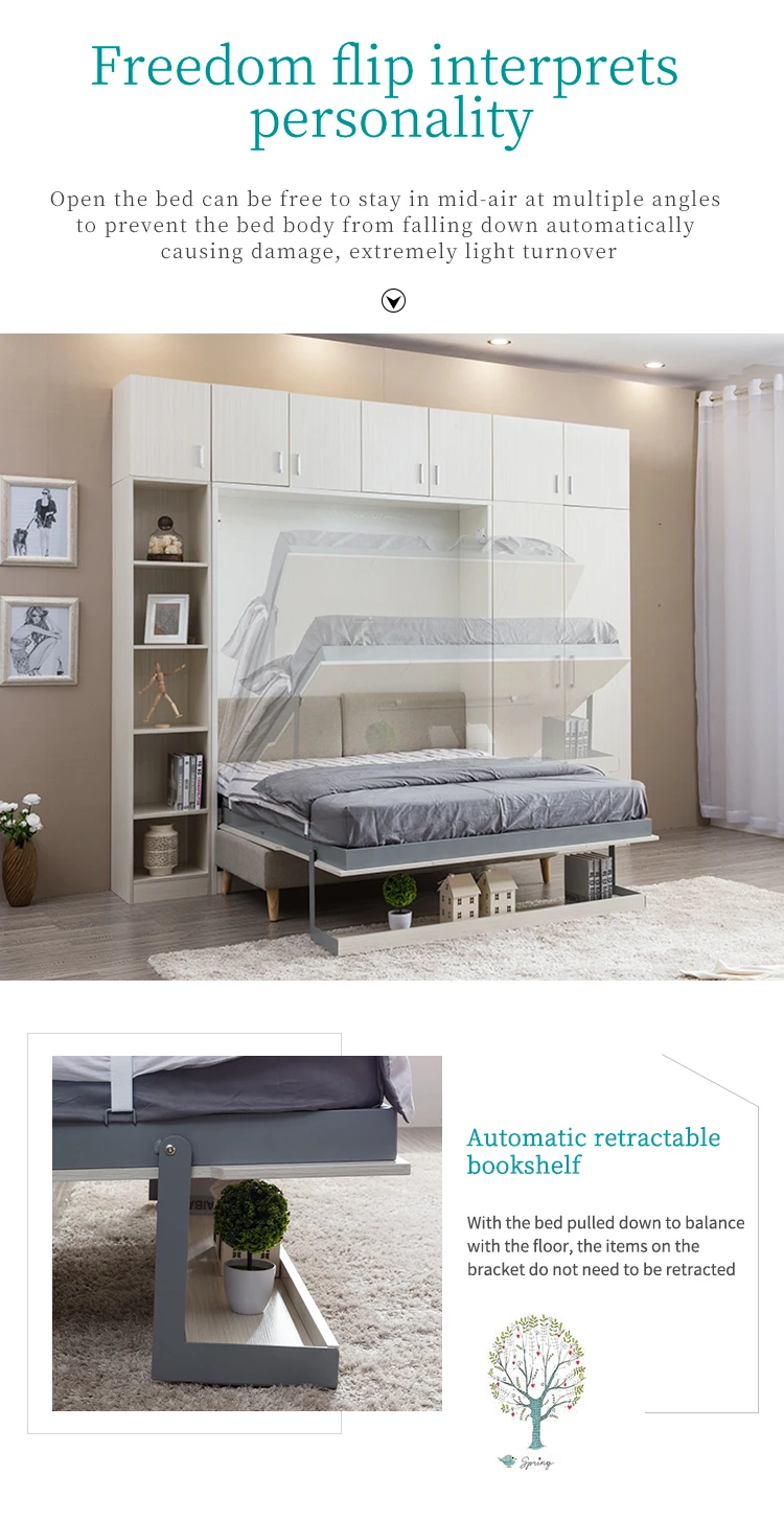Space-saving Wall Mounted Bed - Smart Murphy Furniture