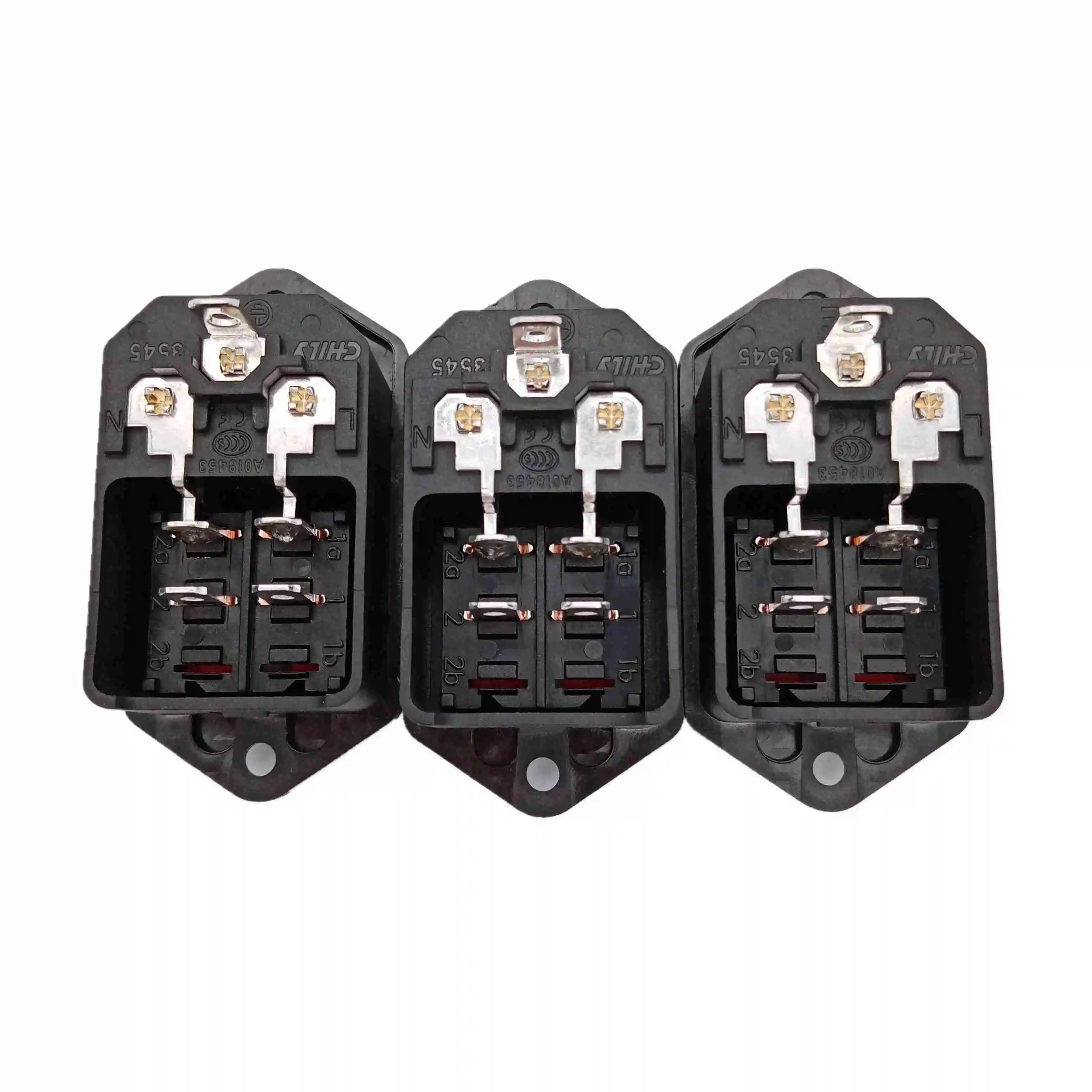 Iec C13 C14 Male Socket Panel 10a 250v Ac Socket With Red Indicator ...