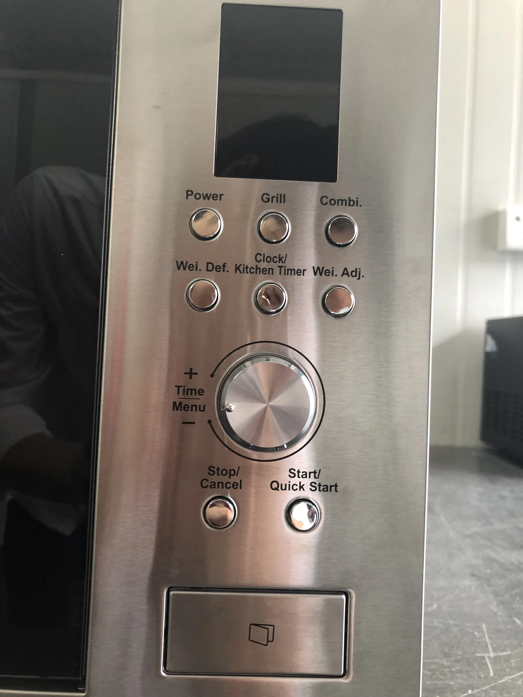 28L Touch Pad Digital Microwave Oven with Grill & Defrost