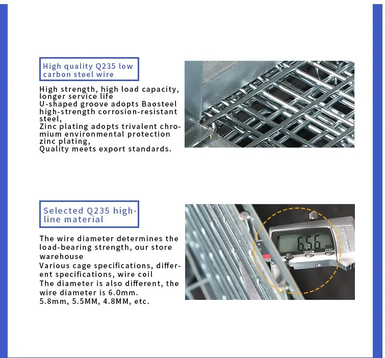 Butterfly Cage Load-bearing Storage Cage Folding Large Iron Frame ...