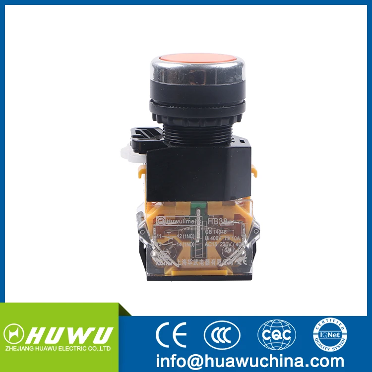 Huawu La38-11 Flush Elevator Push Button Switch - Buy Elevator Push Button,Flush Push Button ...