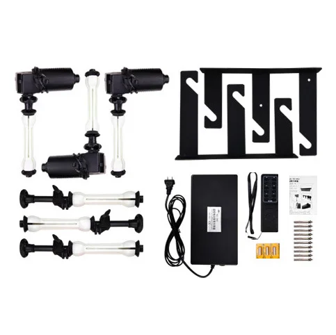 Photography 3-Roller Electric Motorized Background Support