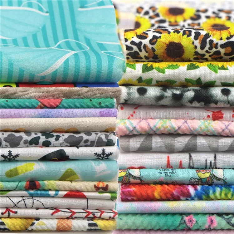 Shop Our 20x20cm Random Materials Fabric Bundles - 5pcs/set