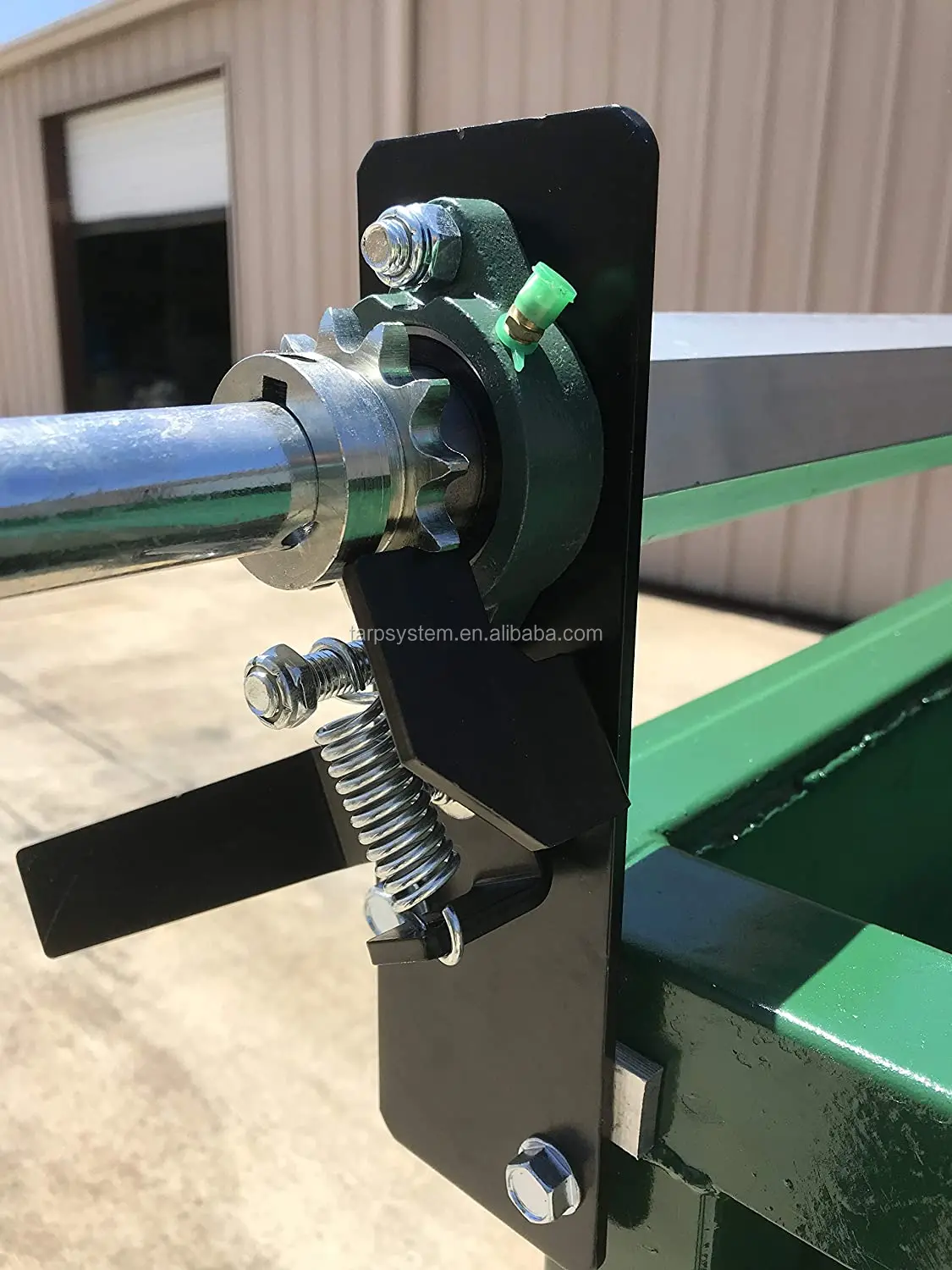 New Steel Dump Trailer Tarp Kit with Crank Handle for Small Dump ...