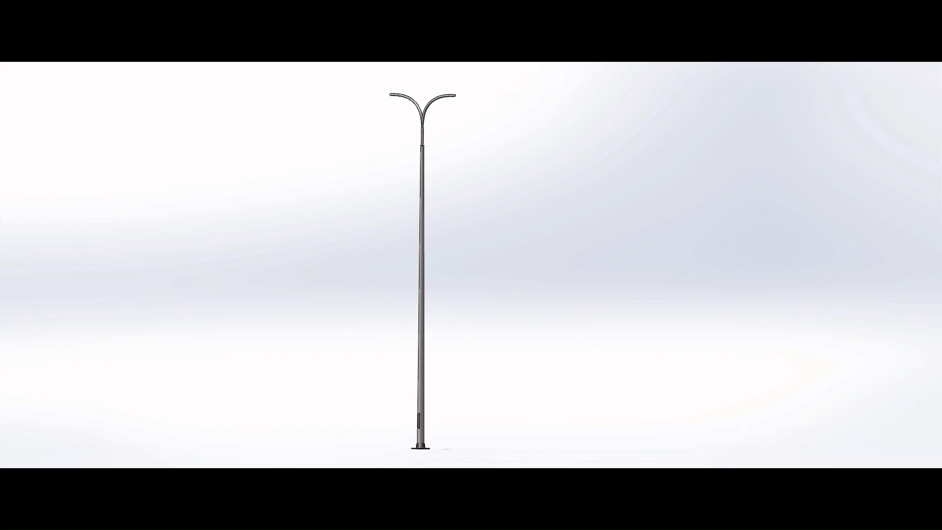 High Quality Galvanized Octagonal Steel Lamp Post Light Pole - Buy ...