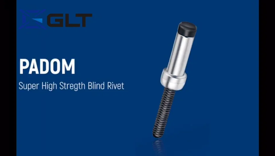 High Quality Blind Rivet Black High Tensile Special Rail Huck Bom Steel ...