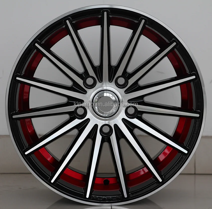 4 Hole 14 Inch 4x100 Rivets Wheel Rim Aluminium Car Alloy Rims Wheels