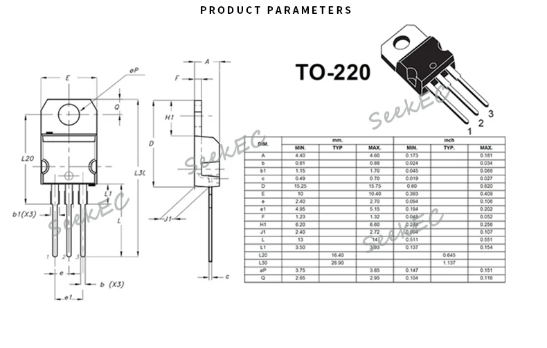 LM7805 Voltage Regulator - 5V, SMD/DIP, ROHS Compliant