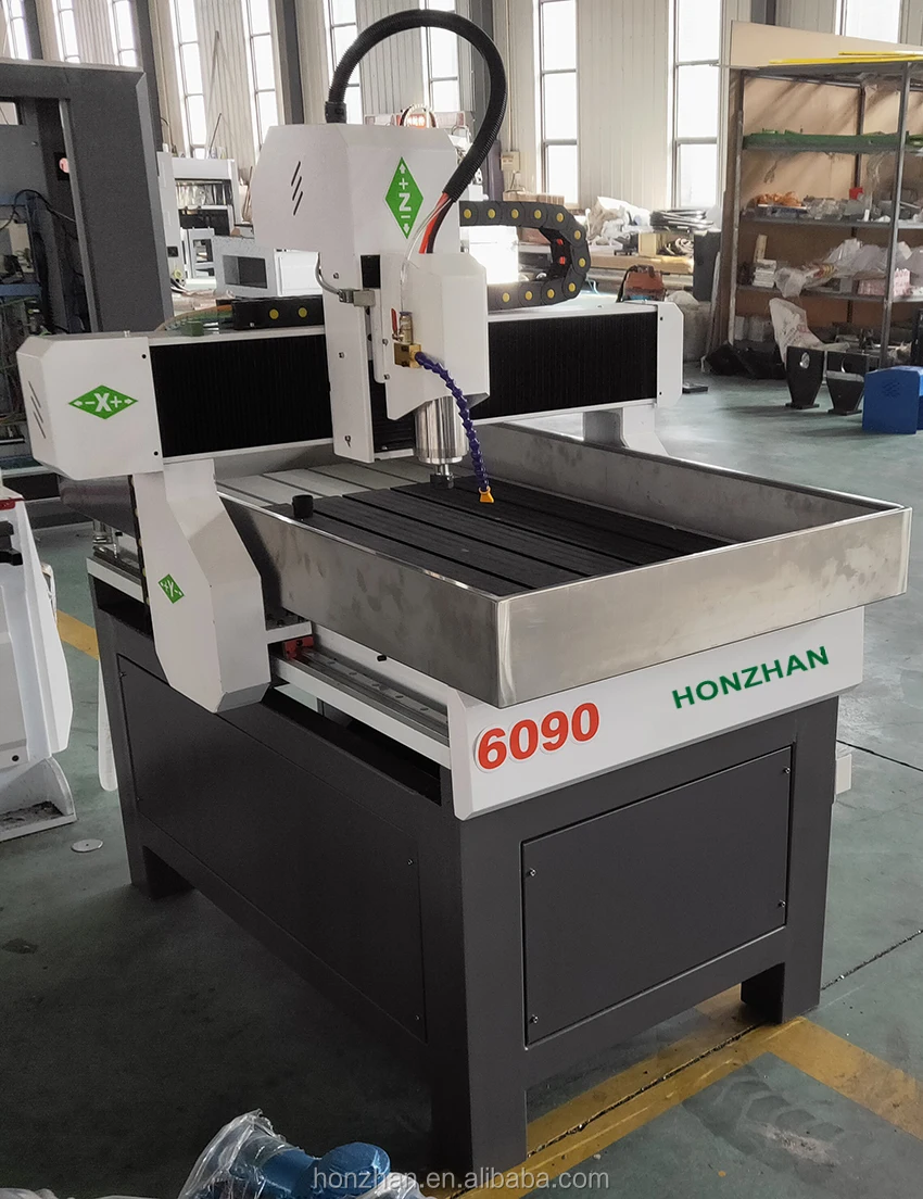 Small Aluminum Alucobond Board Cnc Router Carving Machine 600*900mm 1 ...