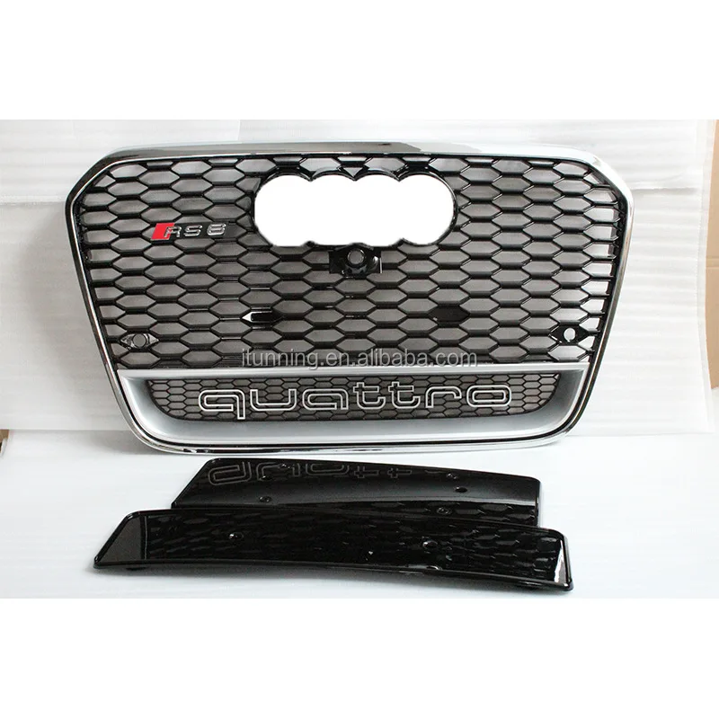 High Quality Car Front Grille Grill For Audi A6 C7 2012 To 2018 To Rs6 ...