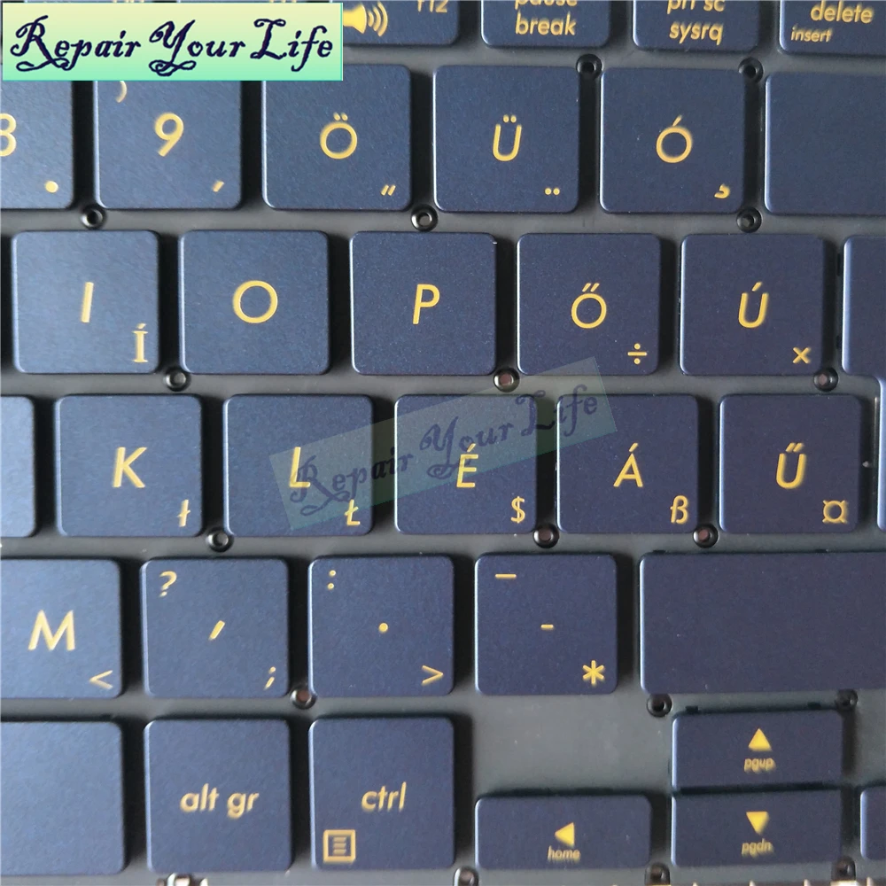 Hungarian Language Laptop Keyboard for ASUS Zenbook 3 Deluxe
