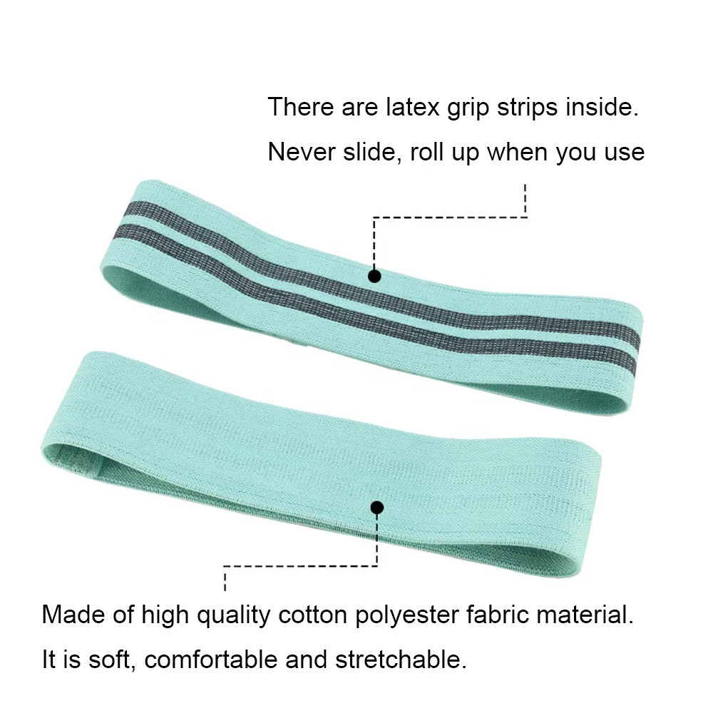 3 Pack Anti Slip Rubber Grip Strips Woven Fabric Elastic Resistance ...