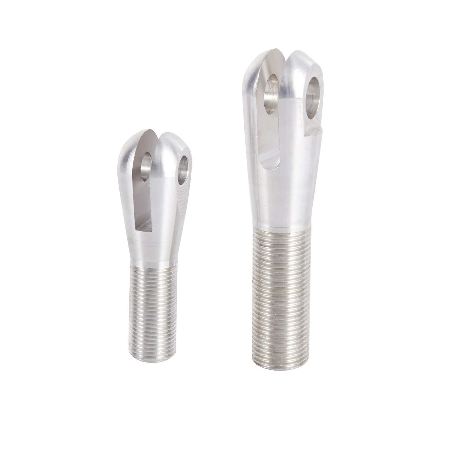 Performance Circle Track Race Car Clevis Rod Ends - Aluminum