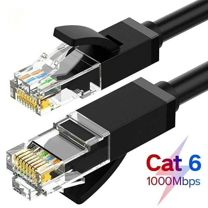 Router Modem Rj45 Connector Cat 6 Ethernet Cable White Internet Network ...