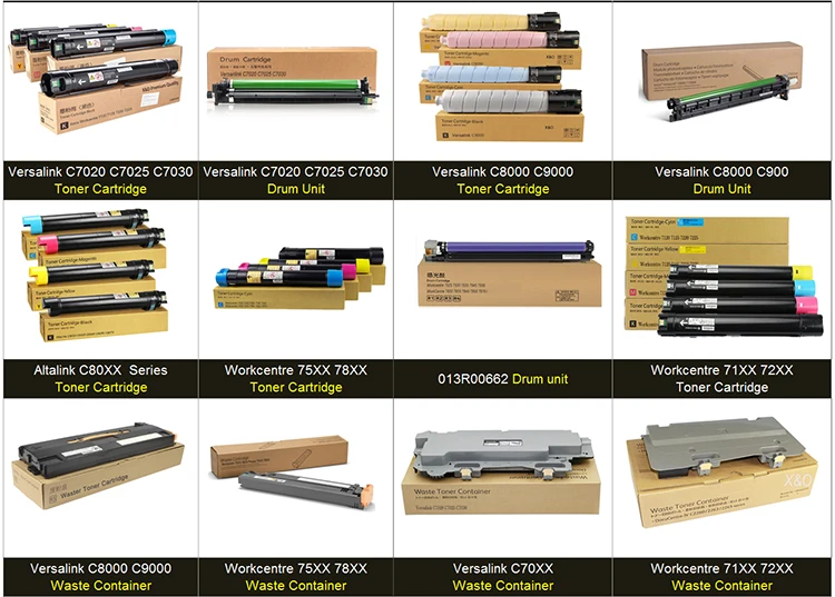 Original Quality Compatible Xerox 006r01742 006r01743 006r01744 ...