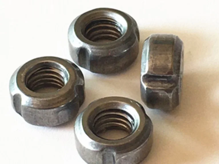 M6 Round Nut - Durable Carbon Steel with Internal Thread