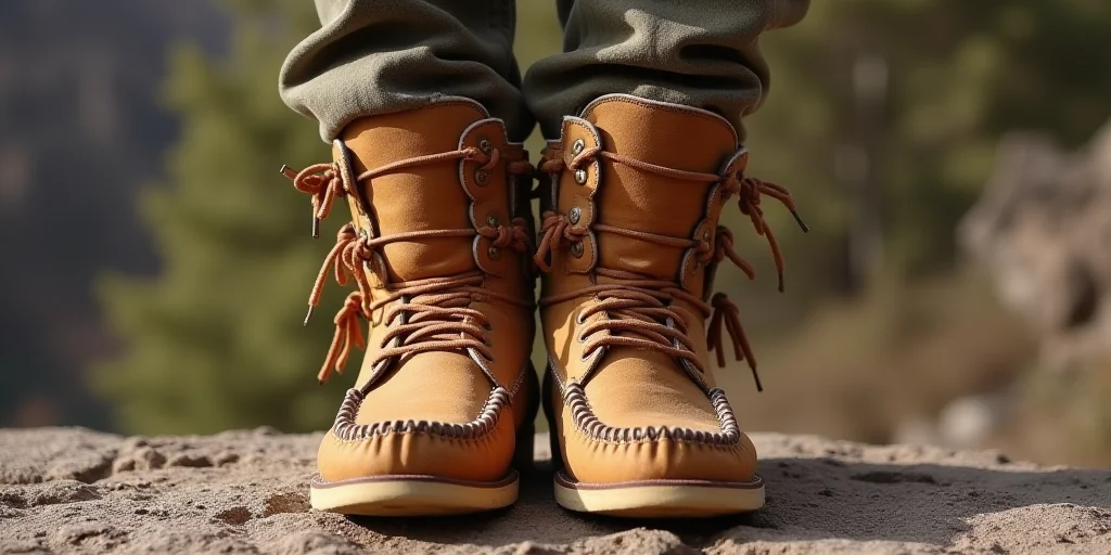 Native American Moccasin Boots For Men – Handcrafted Style & Comfort On ...