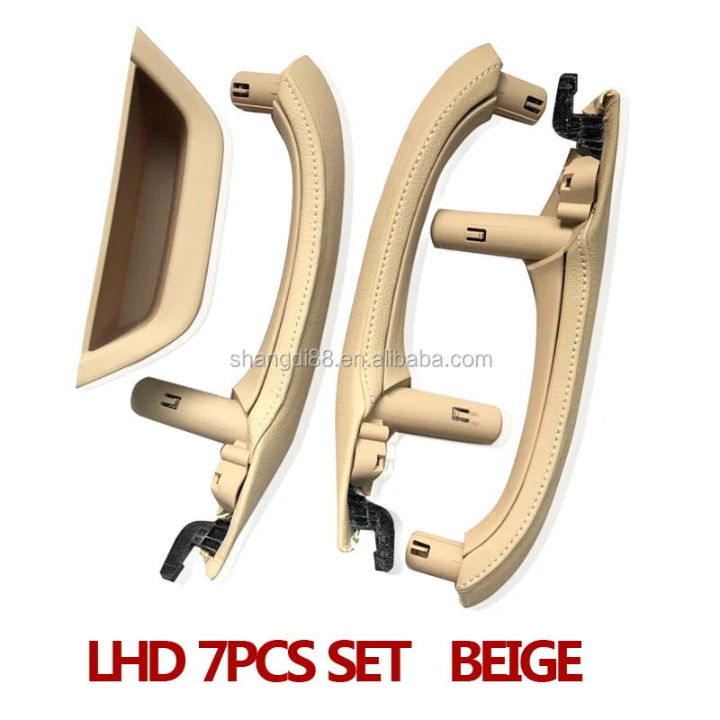 LHD Interior Door Handle with Leather Cover for BMW X3 & X4