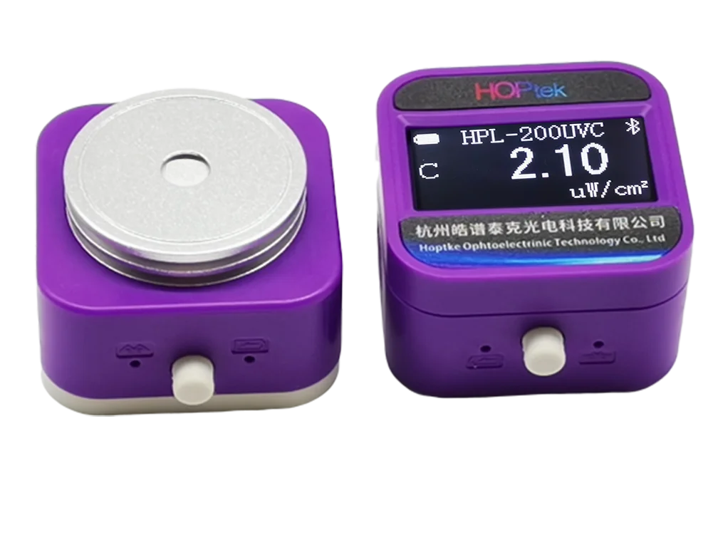 Uvc Meter Intensity Tester Uw/cm2 Mj/cm2 Peakwavelength 254nm - Buy Uvc ...