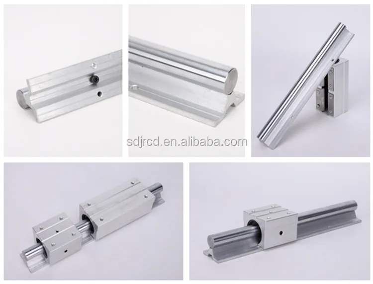 Linear Guide Rails with Linear Bearings - Durable & Precise