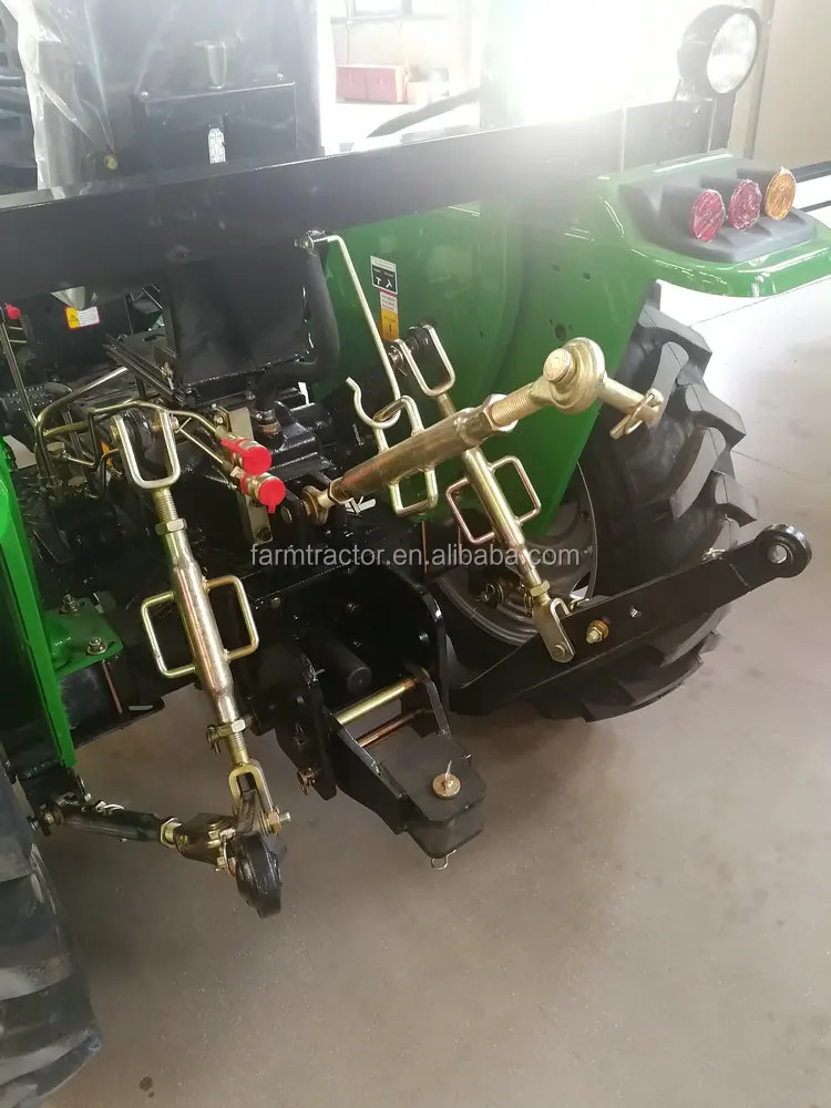 30hp 4x4 compact farm tractor with front end loader and backhoe ...