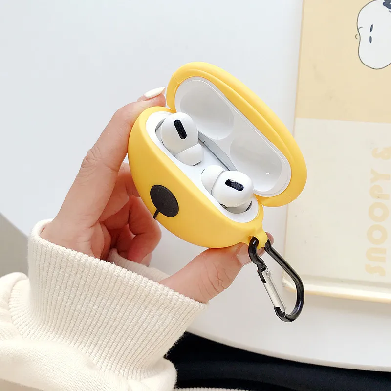 3D Cute Cartoon Doraemon Bell Headphone Cases for Airpods
