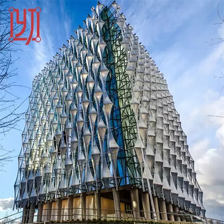 Pvdf Membrane Facade Textile Cover for Tensile Structure Shade Sails