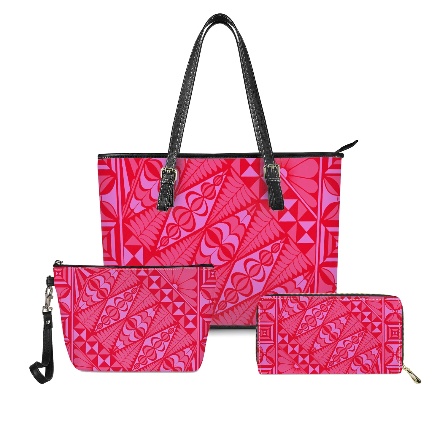 Casual Tote Bag Hawaiian Samoan Style Polynesian Tribal Printed Top ...