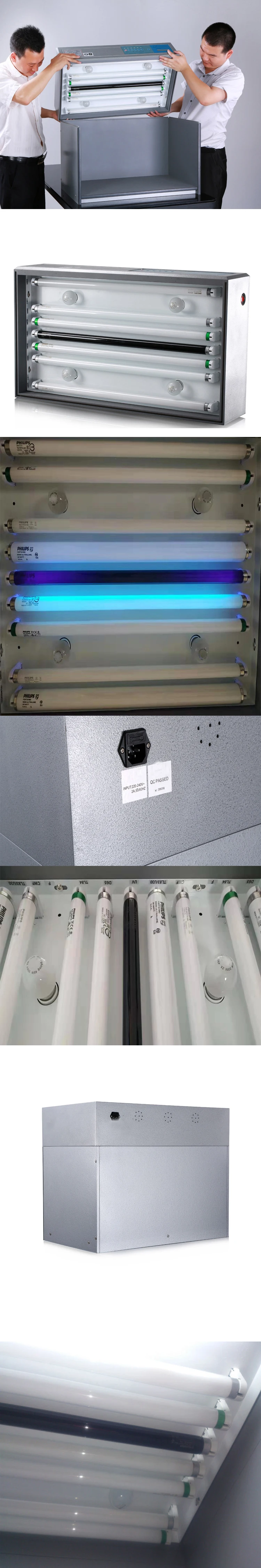 D65 Fabric Inspection Laboratory Matching Textile Color Check For Light ...