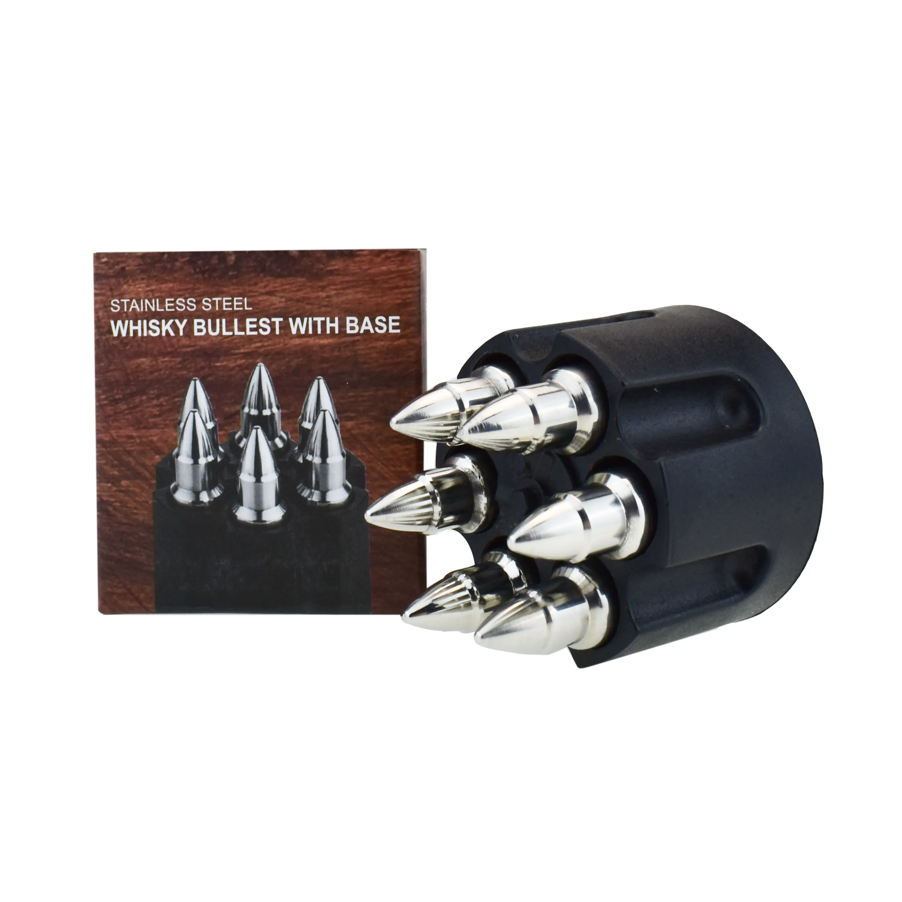 Amazon Hot Selling Bullet Shaped 304 Stainless Steel Ice Cube - Buy ...