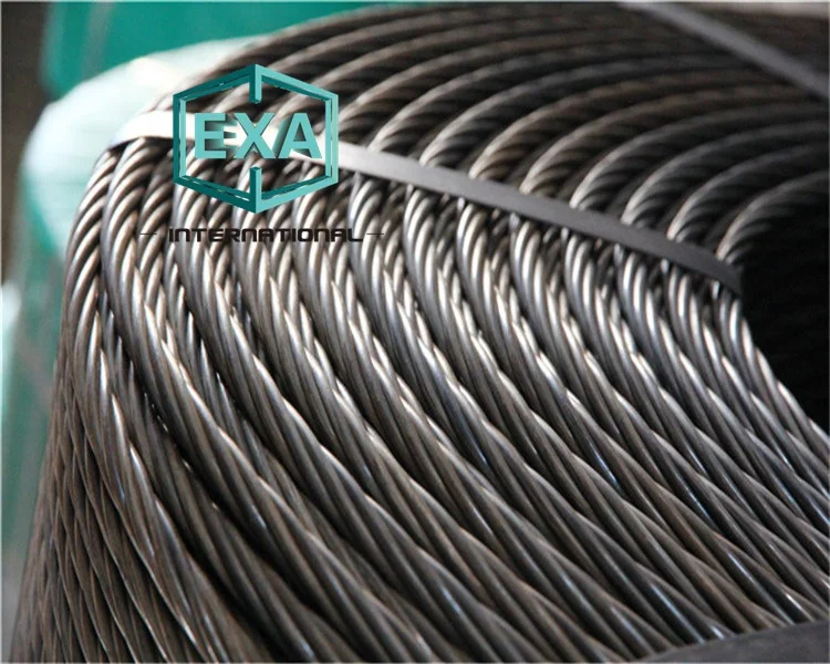Bridge Construction Prestressed Tendon Wire A416gr270 21.6mm Pc Strand ...