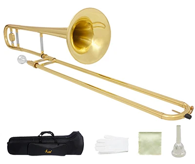 SLADE Gold Lacquer Bb Alto Trombone - Professional Instrument
