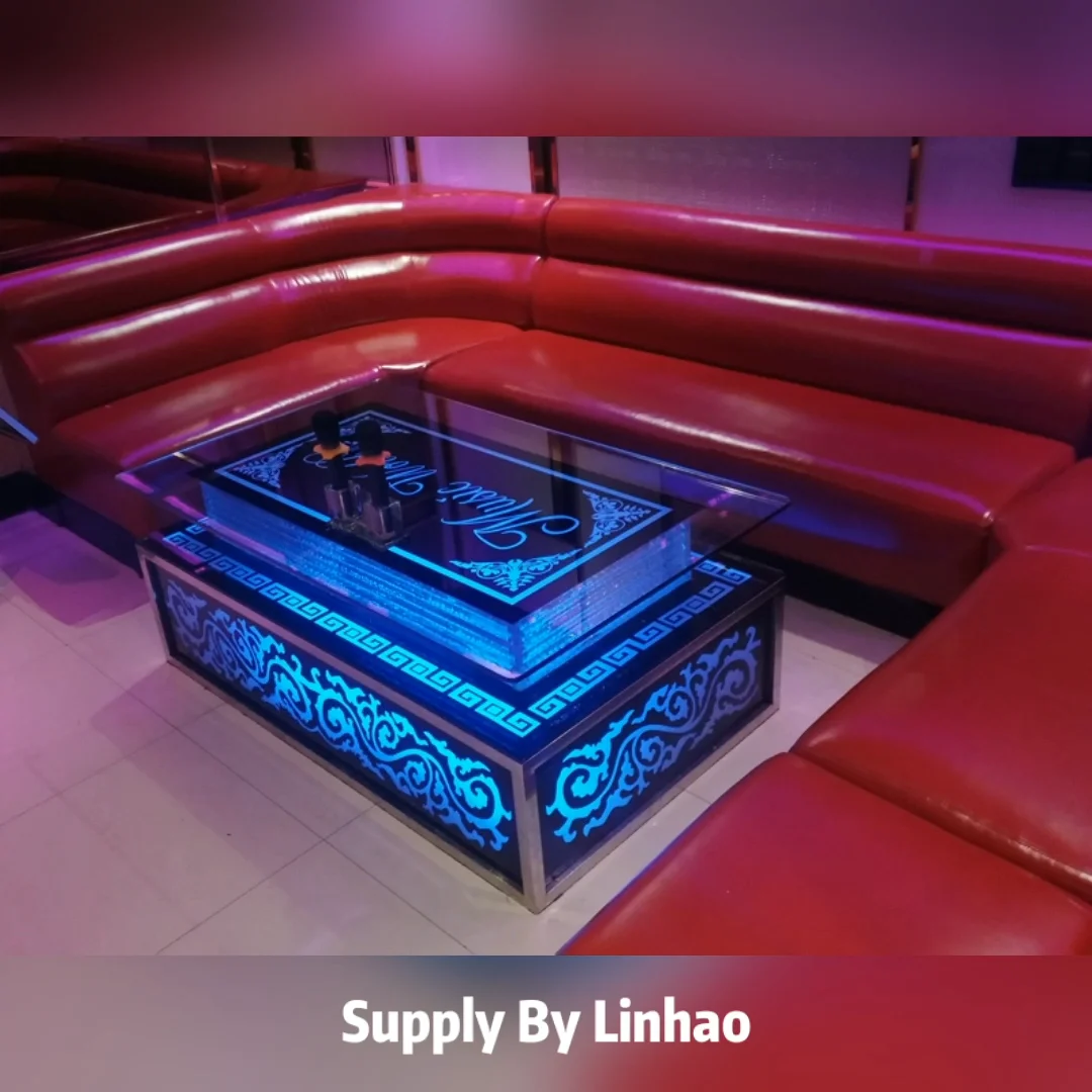 Led Ktv Tables Foshan Guangdong Chinese Stainless Steel Ktv Table - Buy ...