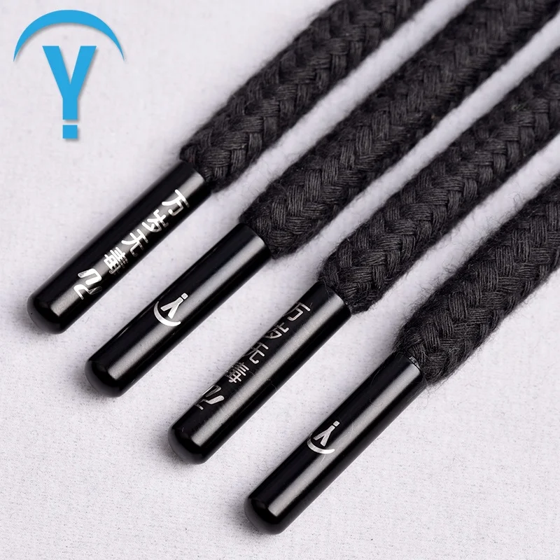 9mm Polyester Round Rope Drawstring with Metal Tip Drawcord