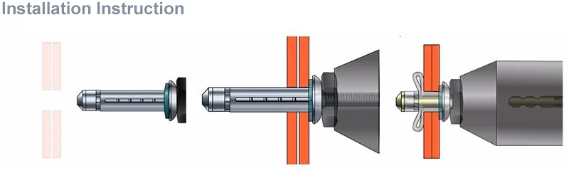 Durable Aluminum Waterproof Trifold Blind Rivets for Boats